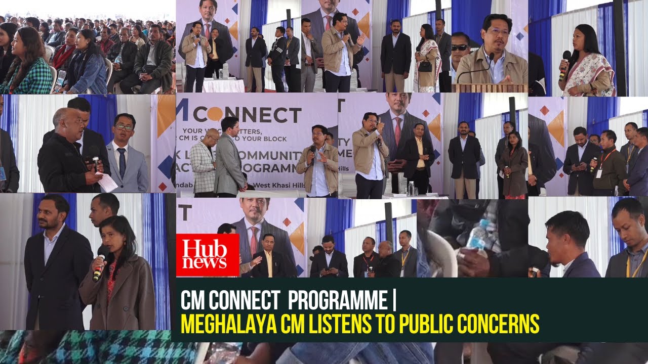 CM Connect Programme | Meghalaya CM Listens to Public Concerns - YouTube