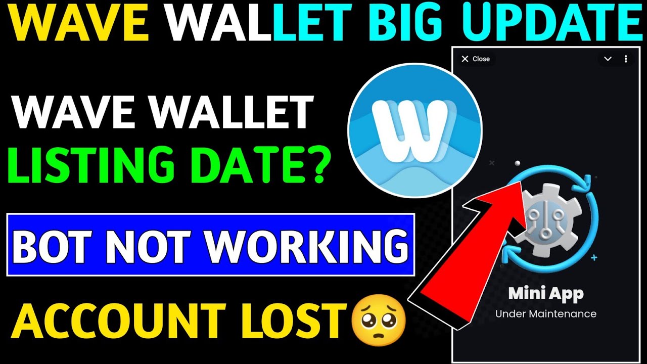 Wave Wallet Telegram Bot Deleted || Wave Wallet New Update || Wave ...