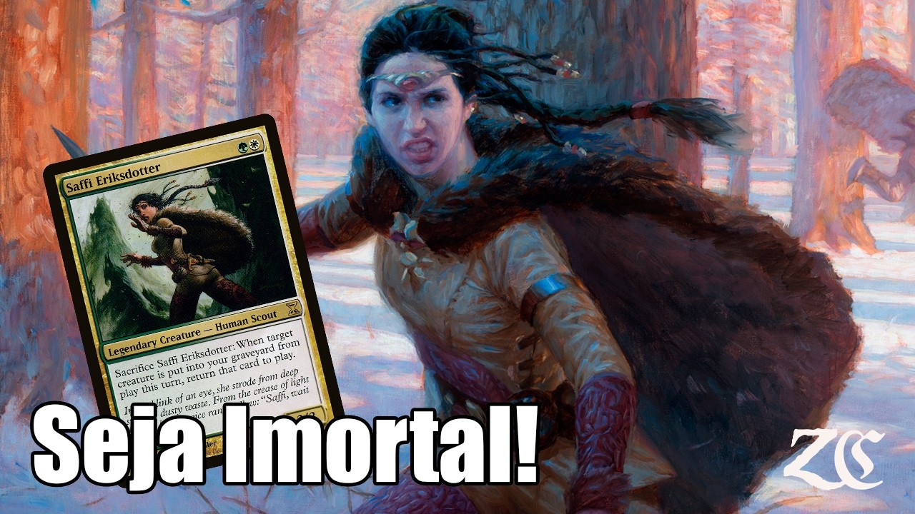Commander DeckTech - Saffi Eriksdotter - Magic the Gathering - YouTube