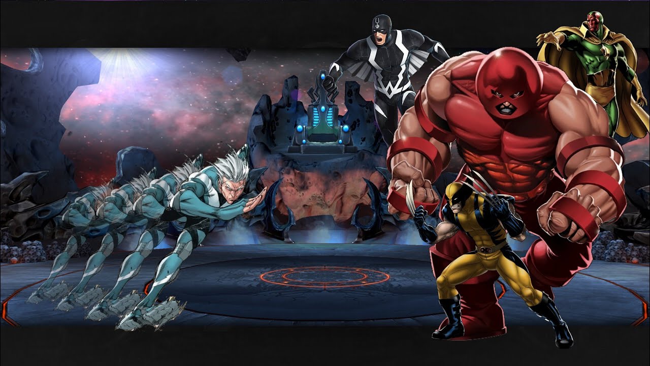 Mcoc | | 6*r5 Quicksilver VS a few ROL champs - YouTube