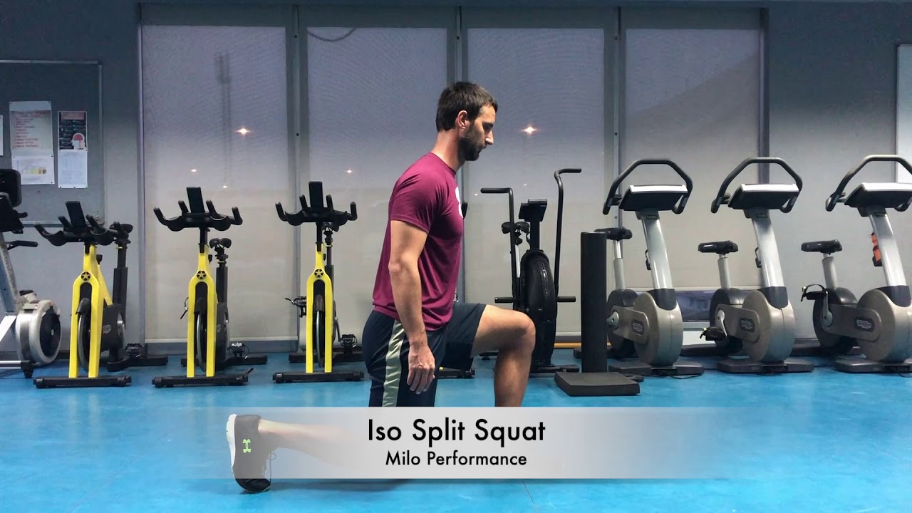 Iso Split Squat - YouTube