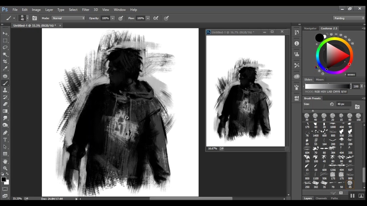 watch dogs 2 | Horatio Carlin | speed painting | study - YouTube