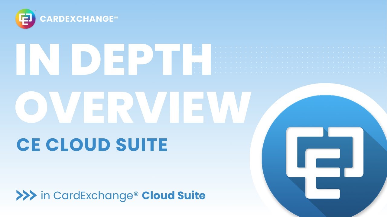 CardExchange® Cloud Suite Overview | In-Depth Tour and Feature Walkthrough - YouTube