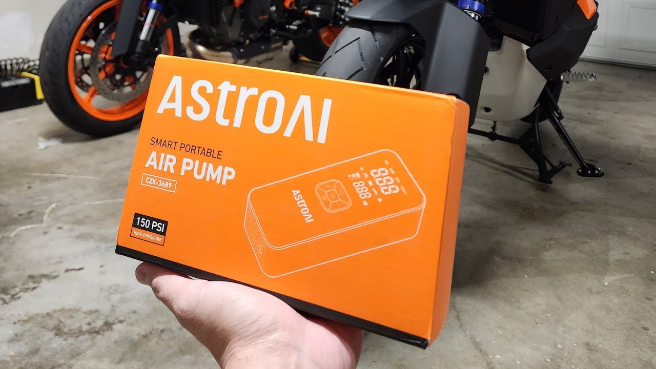 @AstroAI Portable Air Compressor/Tire Inflator Unboxing & Testing - YouTube