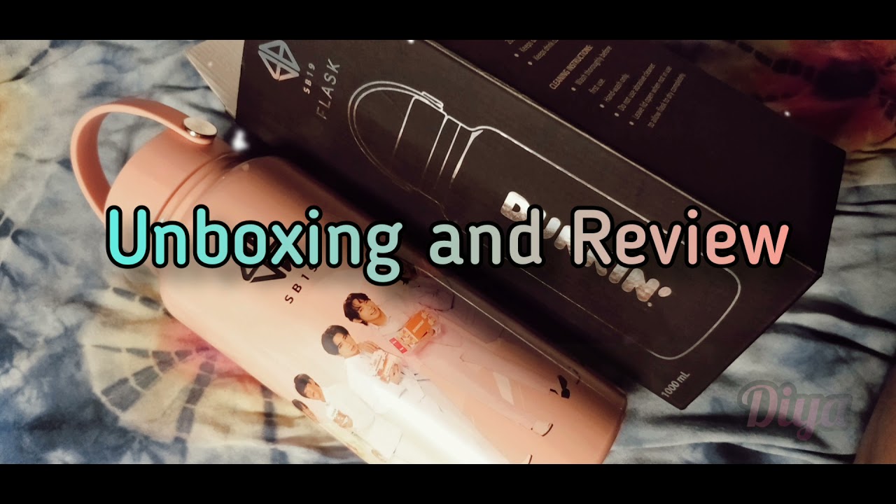 SB19 x Dunkin'Donuts Flask Review - YouTube