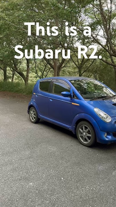 【SUBARU R2】CVT 64ps 660cc Supercharger… Japanese fun car - YouTube