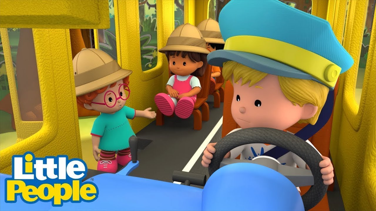 Little People Mini Adventures | Adventure on the Jungle Bus🐒 | Kids ...