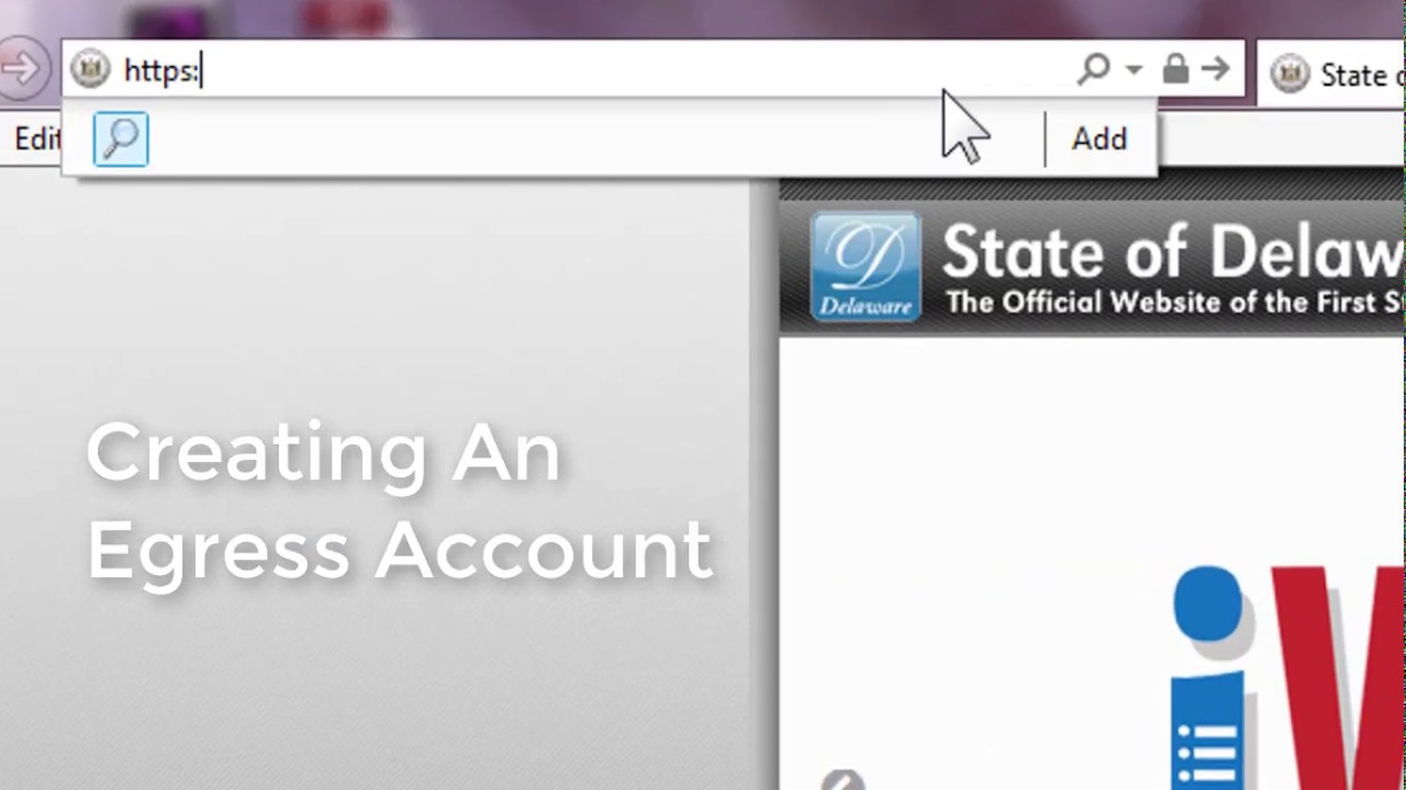 Secure EMail: Step 1 - Creating an Egress Account - YouTube
