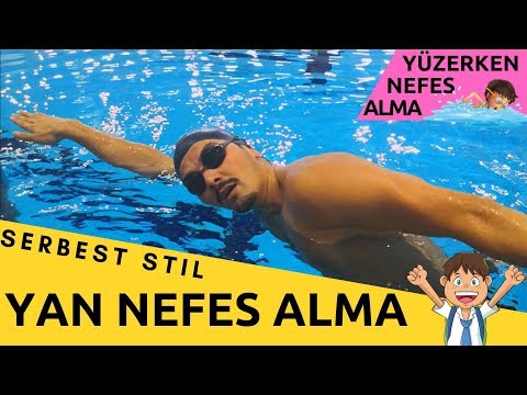 SERBEST STİL YAN NEFES ? YÜZERKEN NEFES ALMA ? YÜZME HOCAM İLE YÜZME ÖĞRENİYORUM