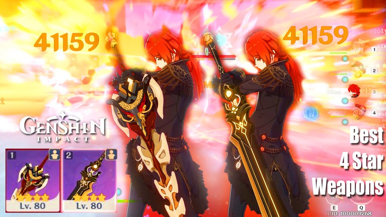 Genshin Impact - Diluc AR47 Artifacts Build Show - BP vs Prototype ...