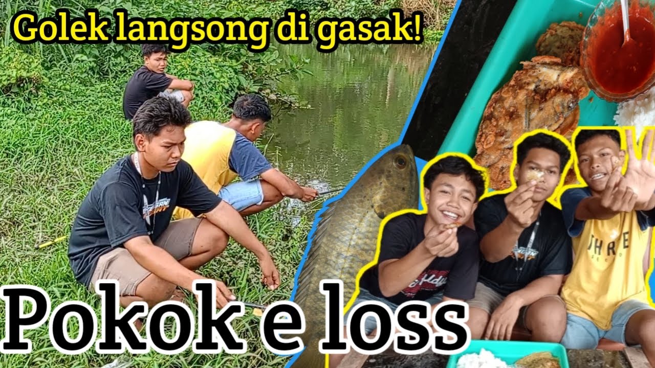 Mancing ikan Langsung Di Gasak Resep Ala Bokam - YouTube