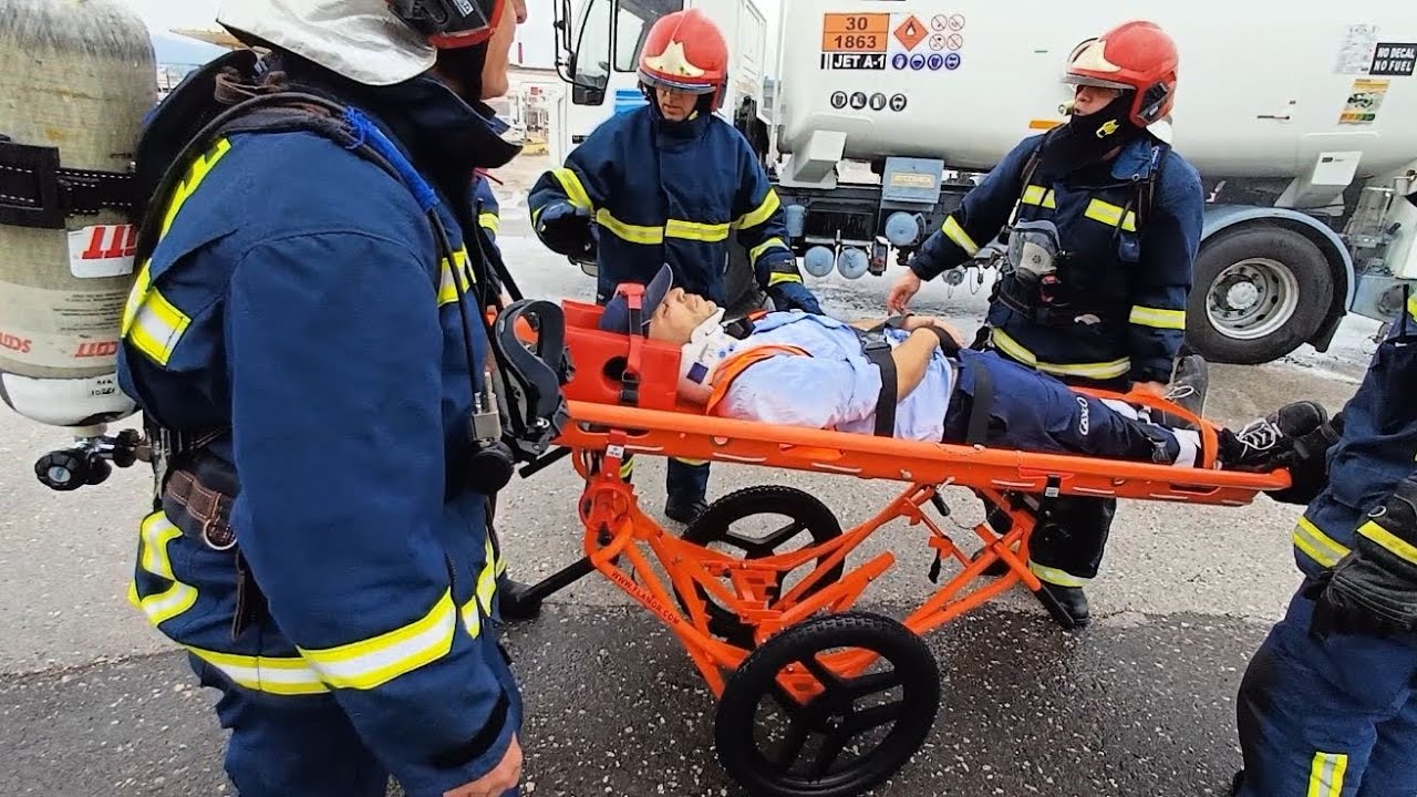 Κερκυρα - Ασκήσεις της Πυροσβεστικής σε Ξενοδοχείο και αεροδρόμιο ...