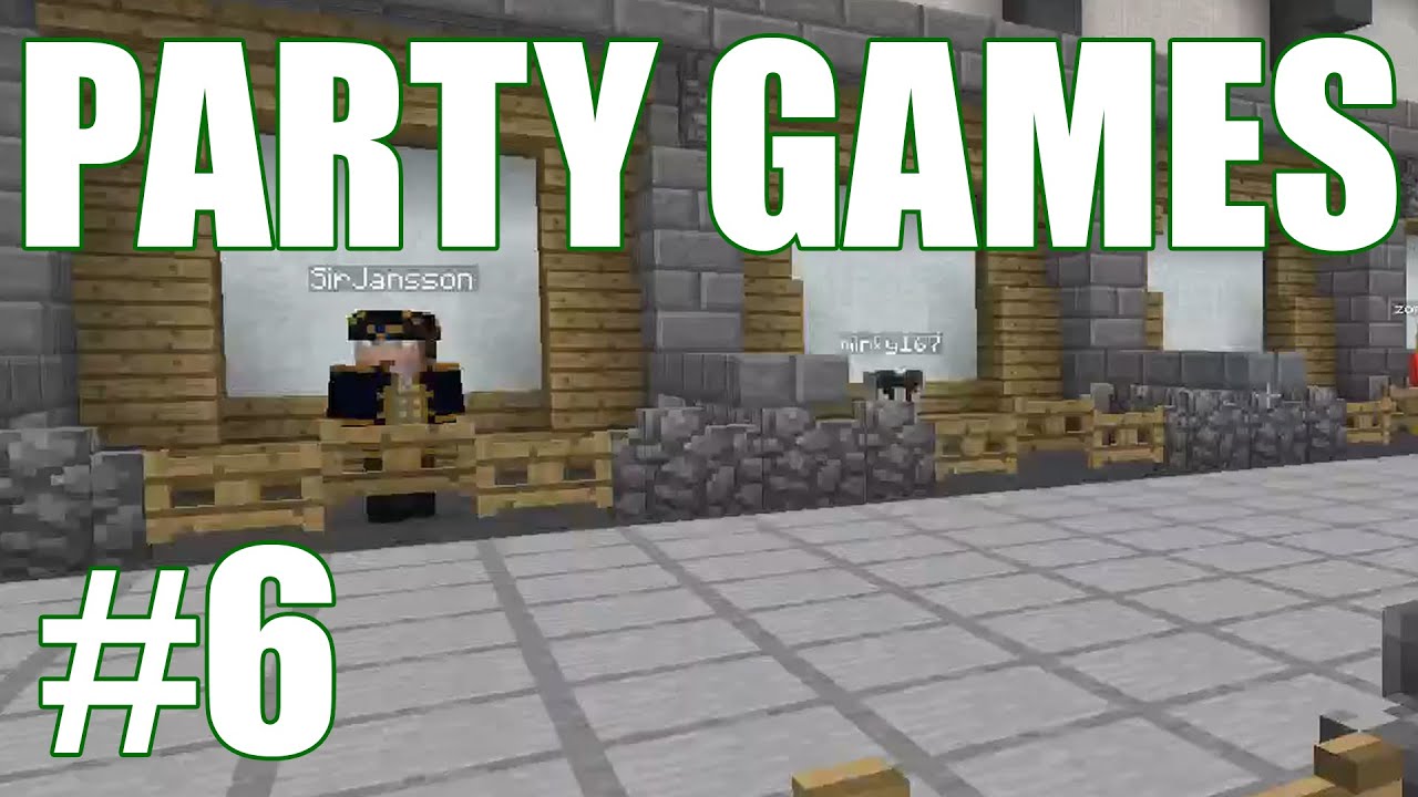 Minecraft - Party Games - Ep6 - Sunnuntaistreamin Partypelejä - YouTube