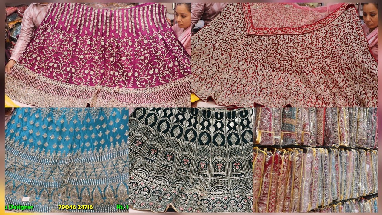 Rs. 1000 Heavy Aadi Offer Bridal Lehengas Sarees | Raj Guru designers ...