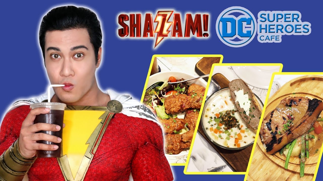 SHAZAM Transformation at DC Superheroes Cafe Philippines! (Don't Watch ...