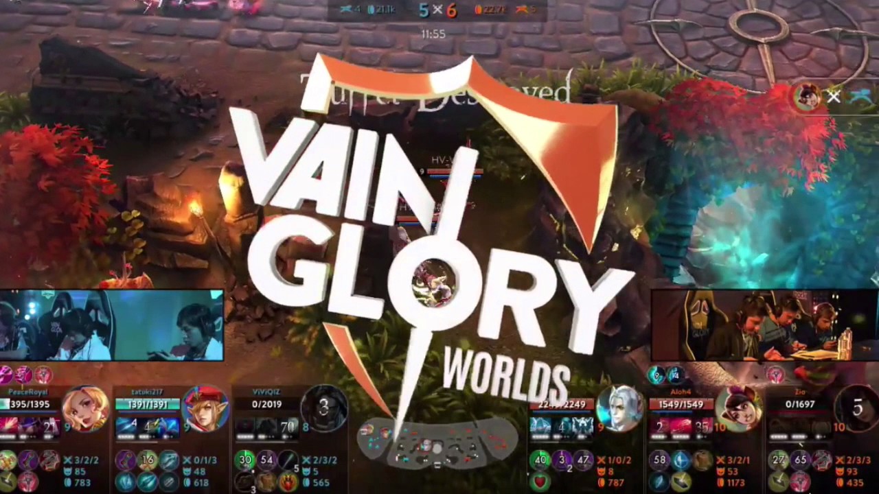 Hammers Velocity Vs. Team Detonation GAME 2: Vainglory Worlds 2016 ...