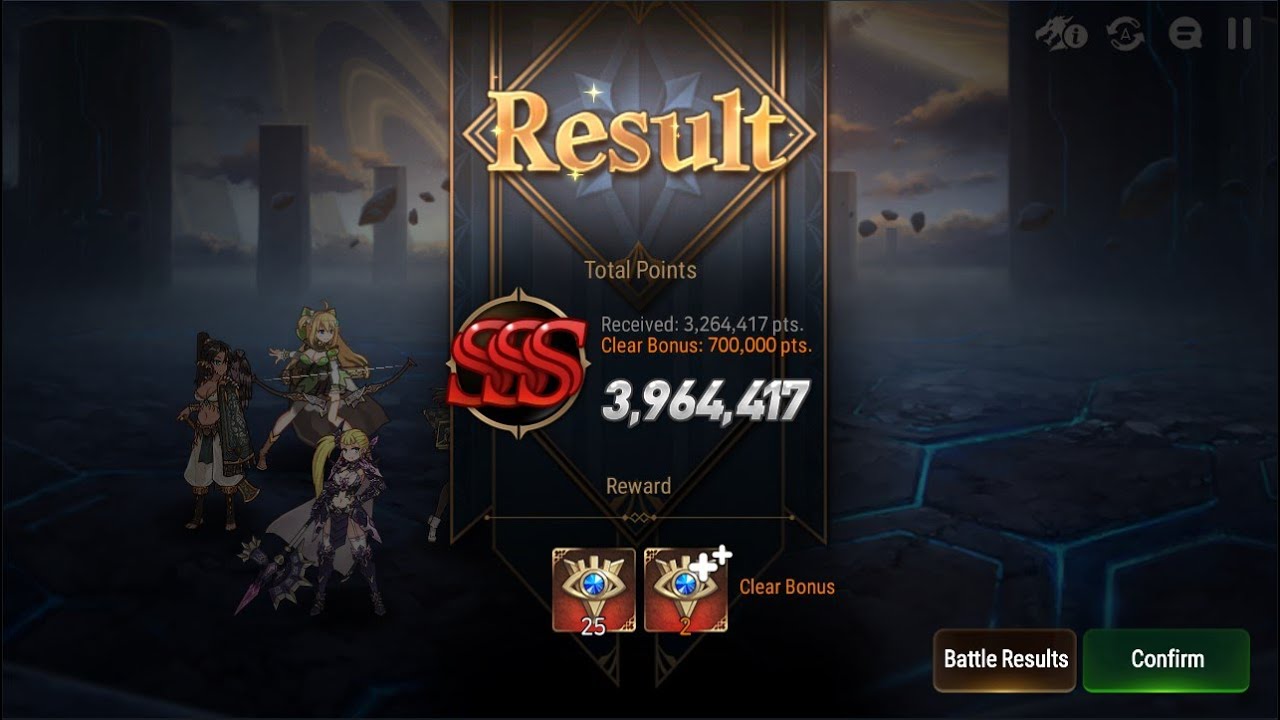 [Epic7] Hall of Trials Archdemon Mercedes - 1st Week SSS clear [Kluri ...