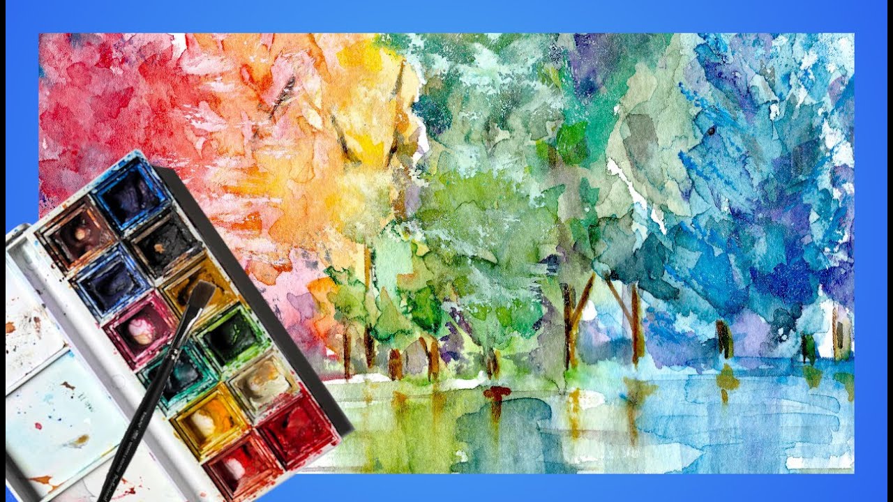 Watercolour Daily [20] Sunshine and Love - YouTube