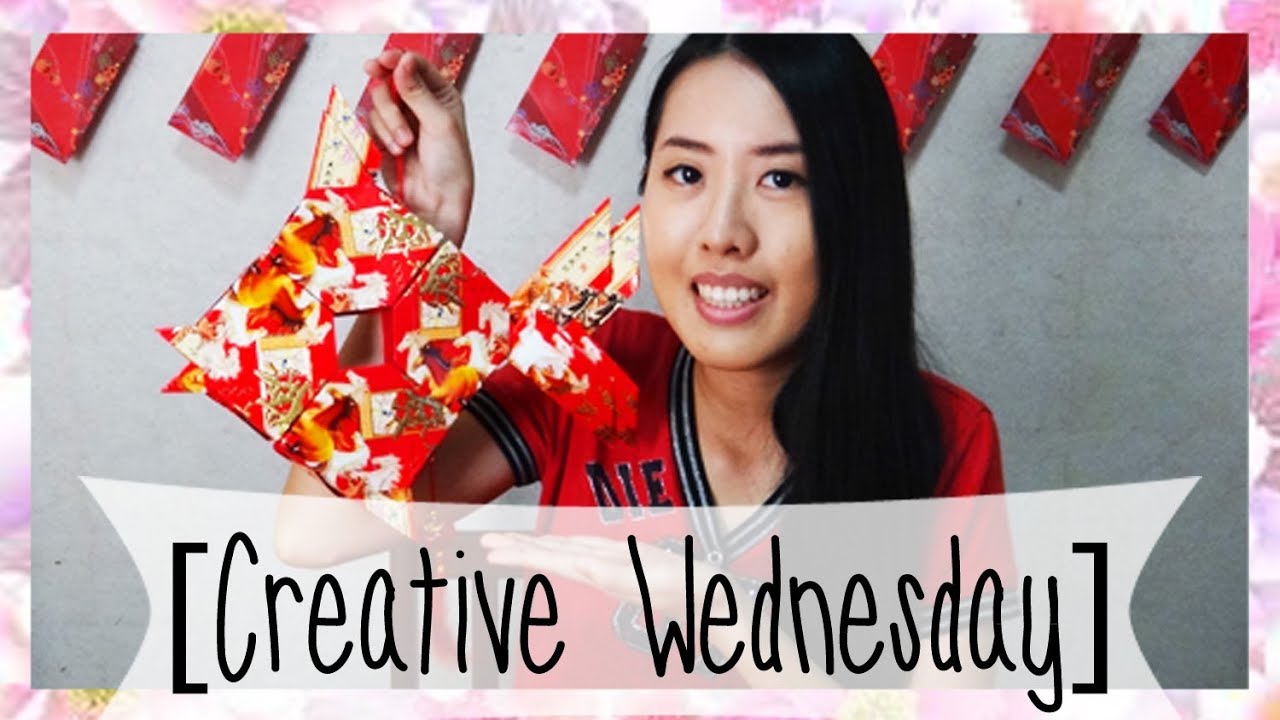 HOW TO MAKE A FISH RED PACKET LANTERN! [CREATIVE WEDNESDAY] - YouTube