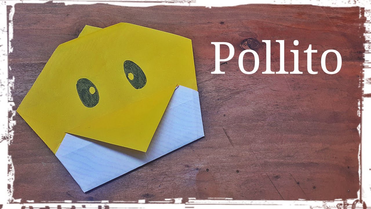 Pollito de Papel - Origami - YouTube