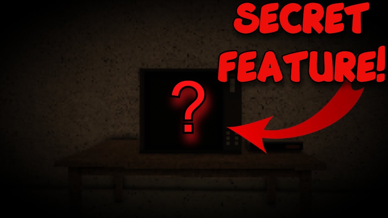 NEW SECRET FEATURE ABOUT VHS TAPES.. | Roblox Anomic - YouTube