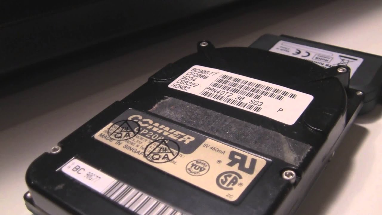 Laptop Drive: Conner CP2088 - YouTube