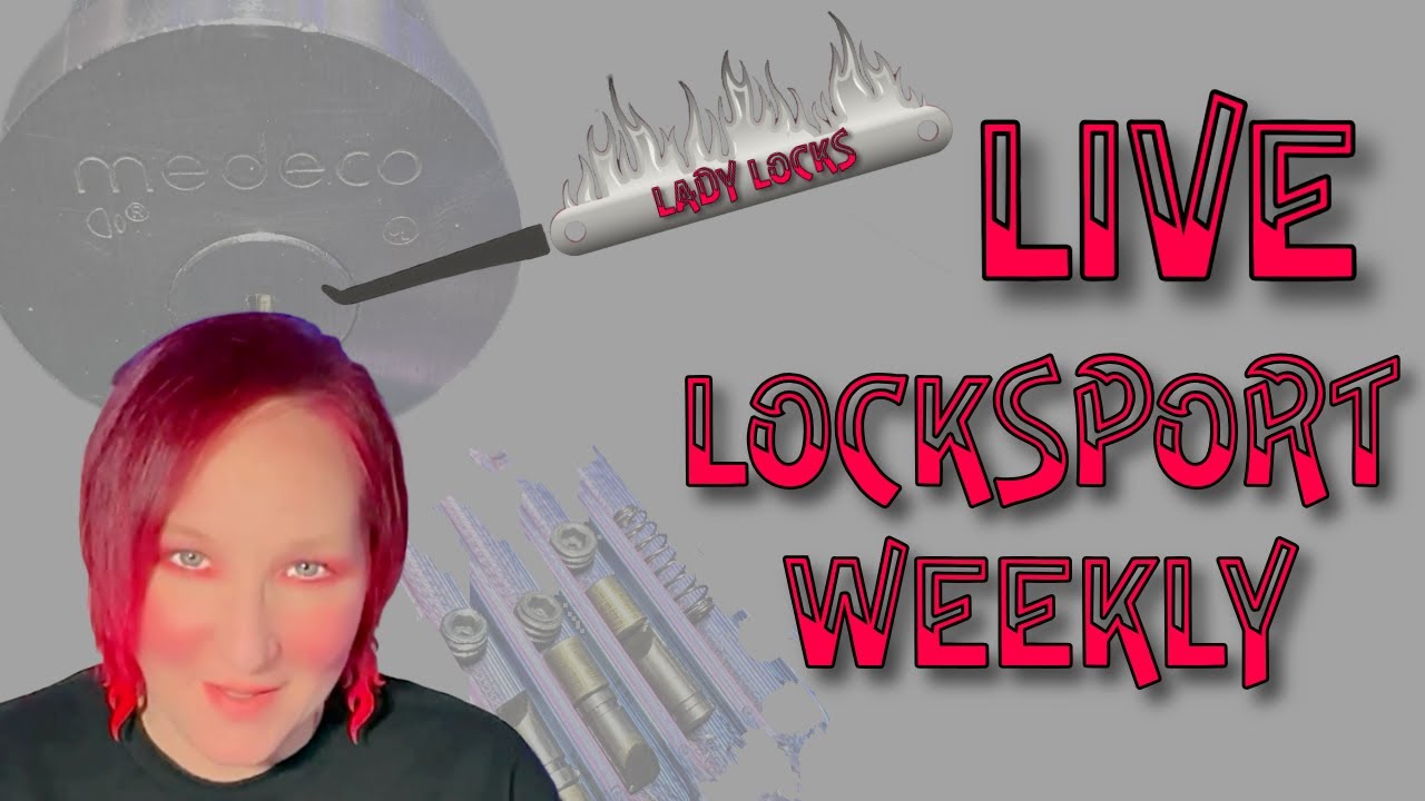 Locksport Weekly 💥LIVE💥 Surprise Guest Robert from Covert Instruments ...