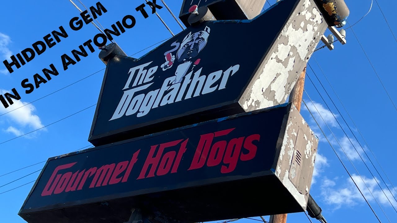 The Dogfather Hot Dogs San Antonio Tx - YouTube