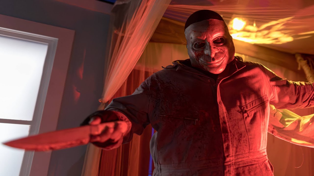 Cinema Slasher - Knotts Scary Farm 2024 4K - YouTube