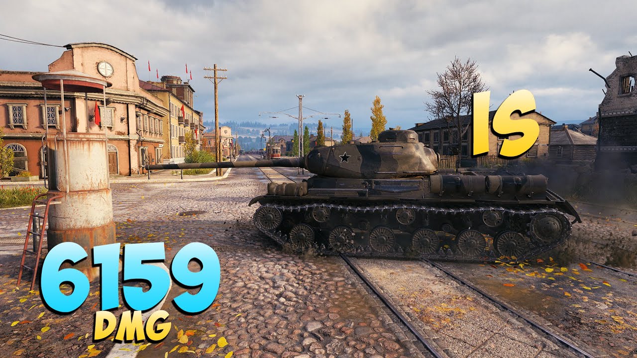 IS - 9 Kills 6.1K DMG - Nice contribution! - World Of Tanks - YouTube