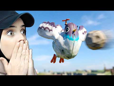 BU KUŞLAR GERÇEK DEĞİL! AJAN KUŞ! 😱🐦