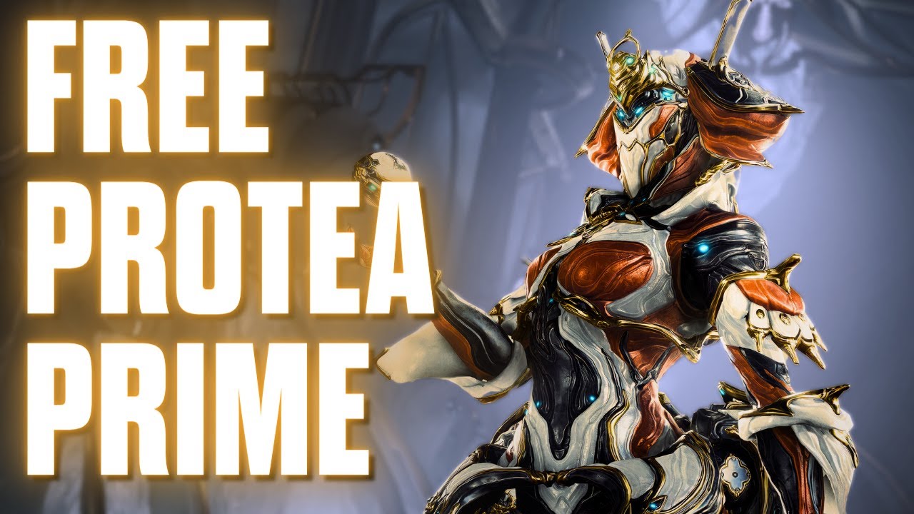 Warframe | FREE PROTEA PRIME ACCESS GIVEAWAY | Live - YouTube