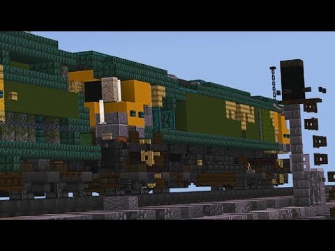 Class 66 "Shed" In Freightliner Powerhaul Livery, Locomotive Minecraft ...
