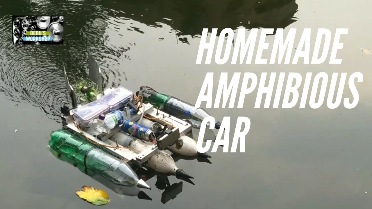 Homemade Amphibious RC Car-Home Tutorial in Bangla - YouTube