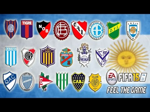 FIFA15 Liga Argentina Kits and Ratings - FIFAALLSTARS.COM