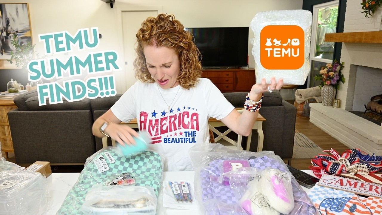 Summer TEMU Finds - YouTube