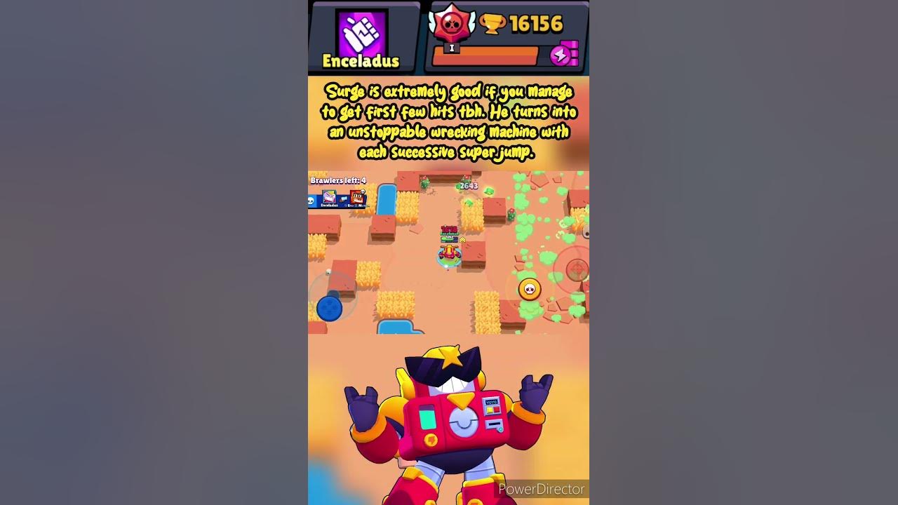 Massive Surge Brawl Stars Day 49 Brawl Stars Shorts Brawlstars Gaming Grinnn Brawl
