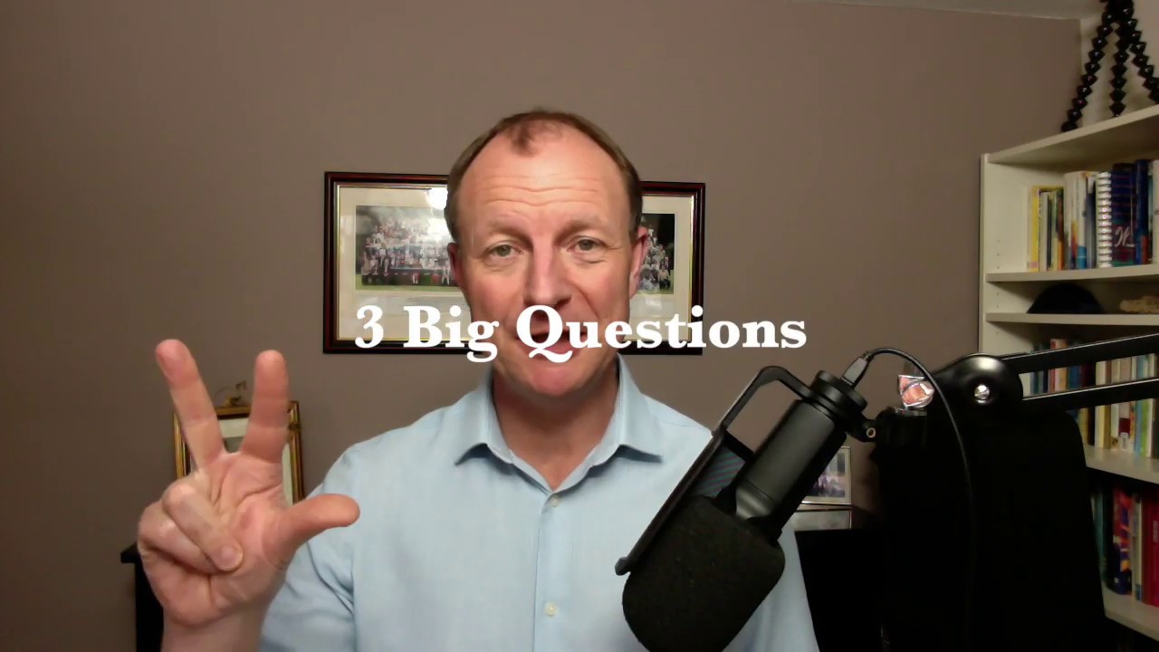 "Three big questions", Promo 1 - YouTube