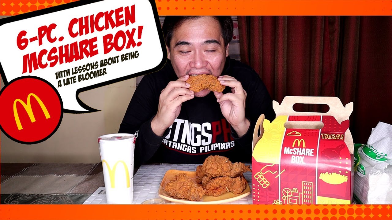 Spicy Chicken McDo Mukbang 2020: Sama Sama Tayong mga Late Bloomers ...