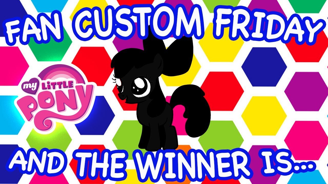 Fan Custom Friday #23 || Filly Mini Pony || Custom OC Pony Giveaway # ...