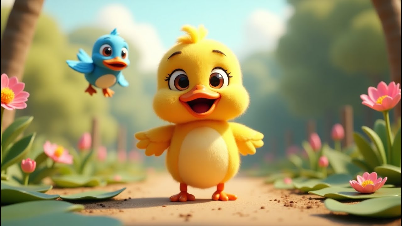 Baby Duck’s Quacky Adventure | Nursery Rhyme for Kids - YouTube