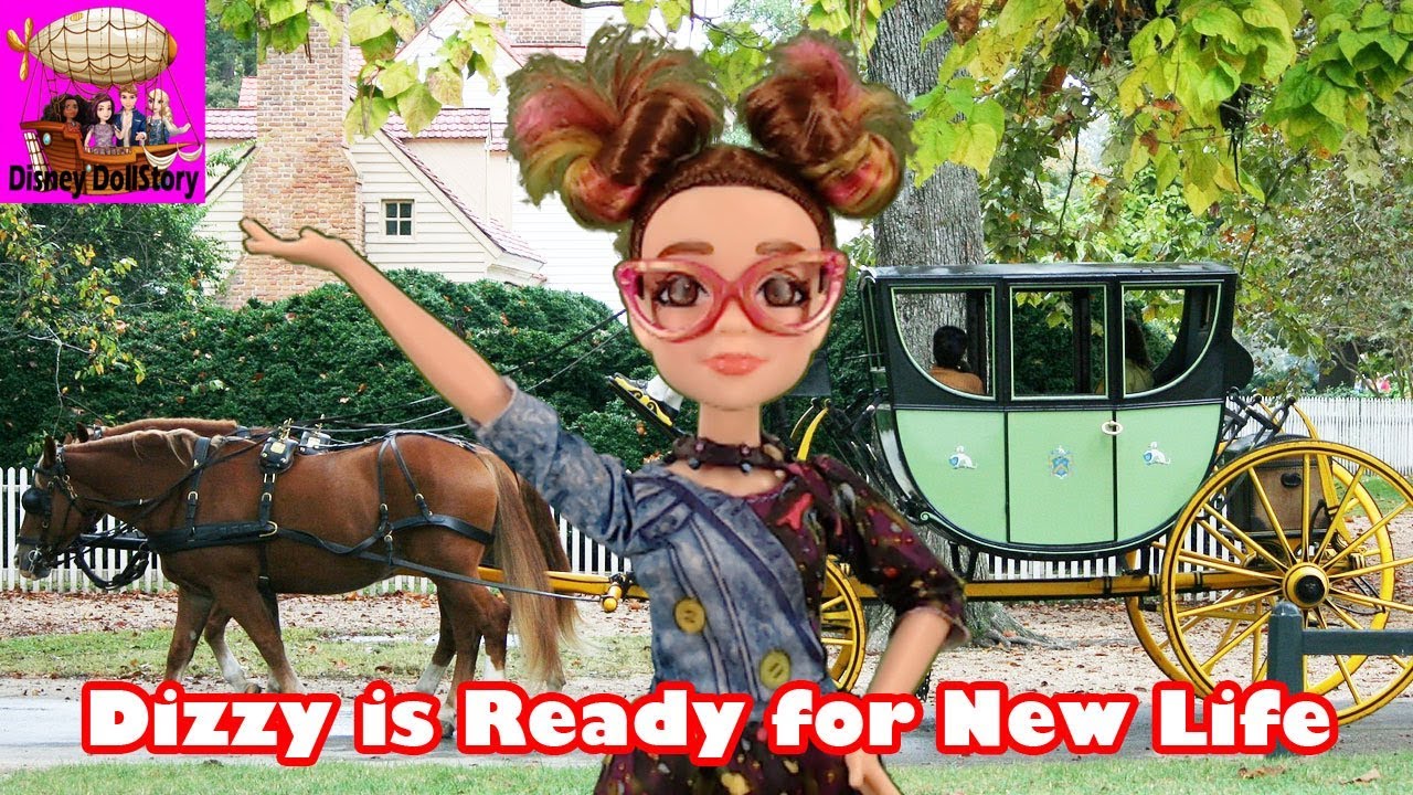 Dizzy is Ready for New Life - Descendants 3 Dolls are Here - YouTube