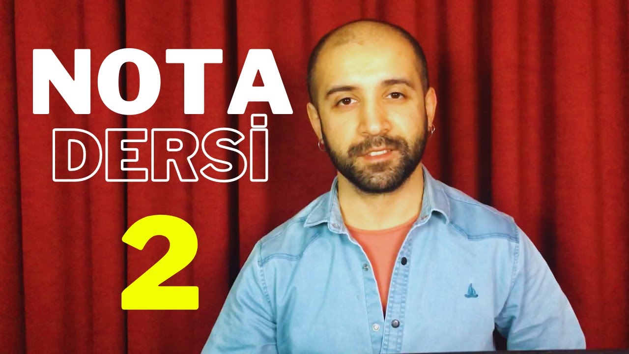 NOTA DERSİ 2 - PORTE ÜZERİNDE NOTA YERLERİNİ OKUMAYA ÇALIŞIYORUZ - YouTube