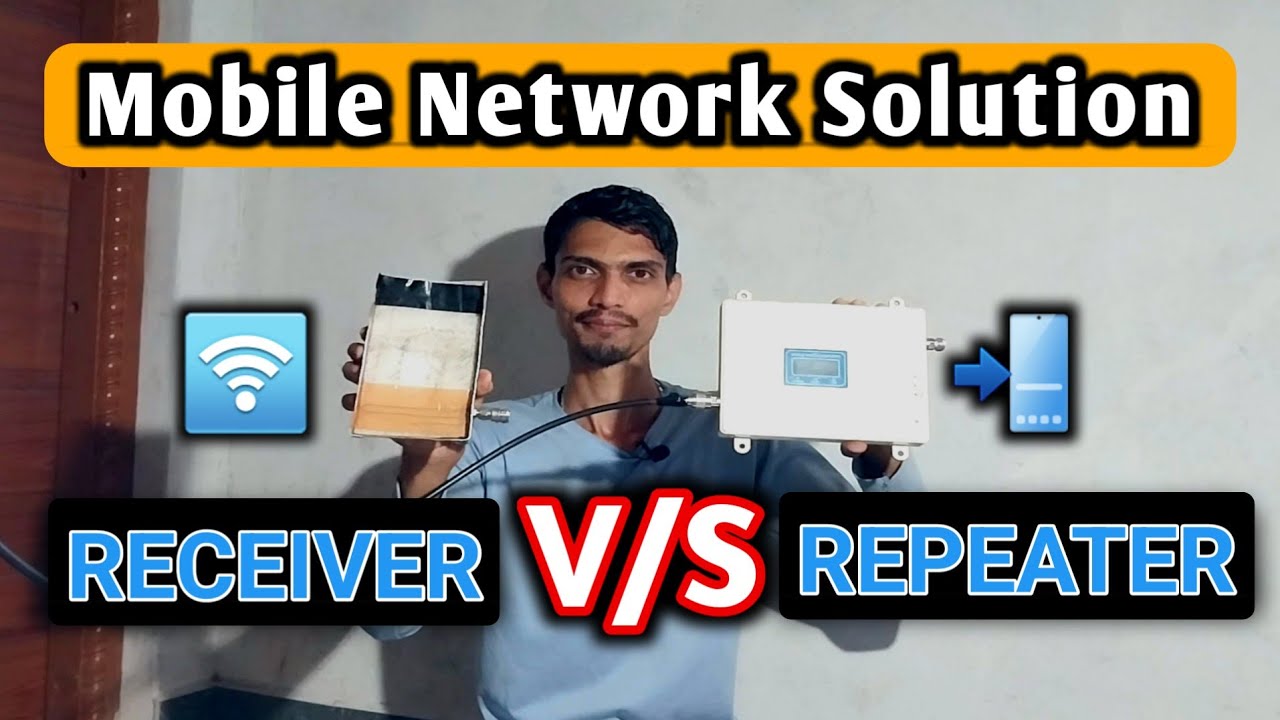 Mobile Network Receiver 🆚 Repeater | ಮೊಬೈಲ್ ನೆಟ್ವರ್ಕ್ ಸೊಲ್ಯೂಷನ್ | - YouTube