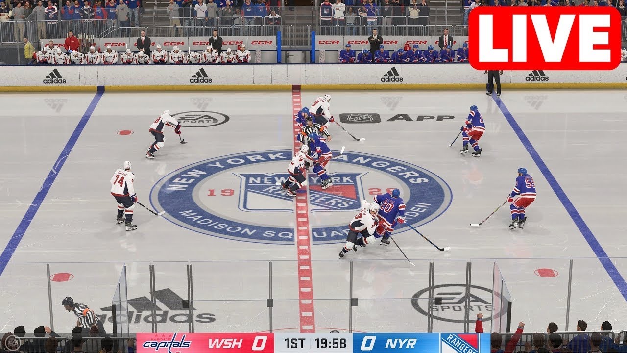 NHL LIVE🔴New York Rangers vs.Washington Capitals-23rd April 2024|NHL ...