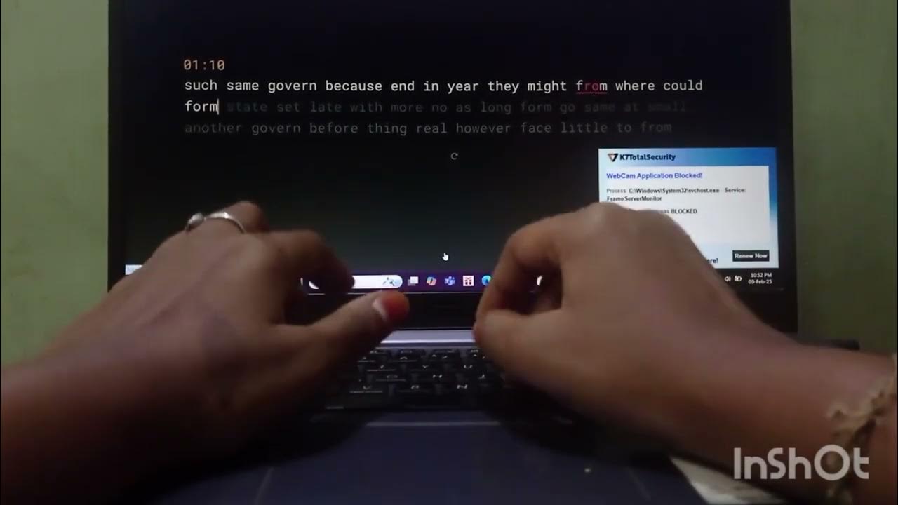 3 minute typing video..65 WPM #reels #trending #type #typing # ...