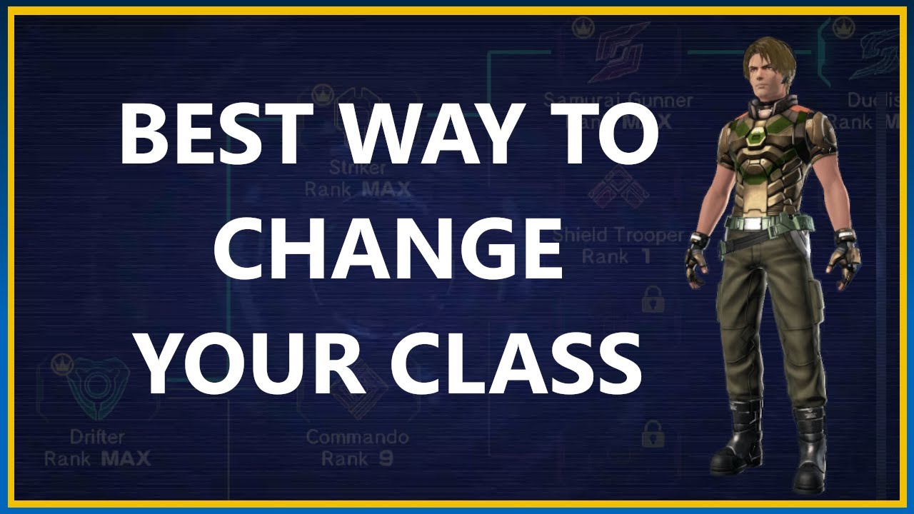 The Best Way to Change Classes in Xenoblade Chronicles X - YouTube
