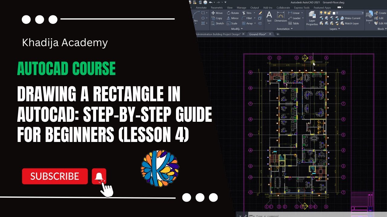 Drawing a Rectangle in AutoCAD: Step-by-Step Guide for Beginners ...