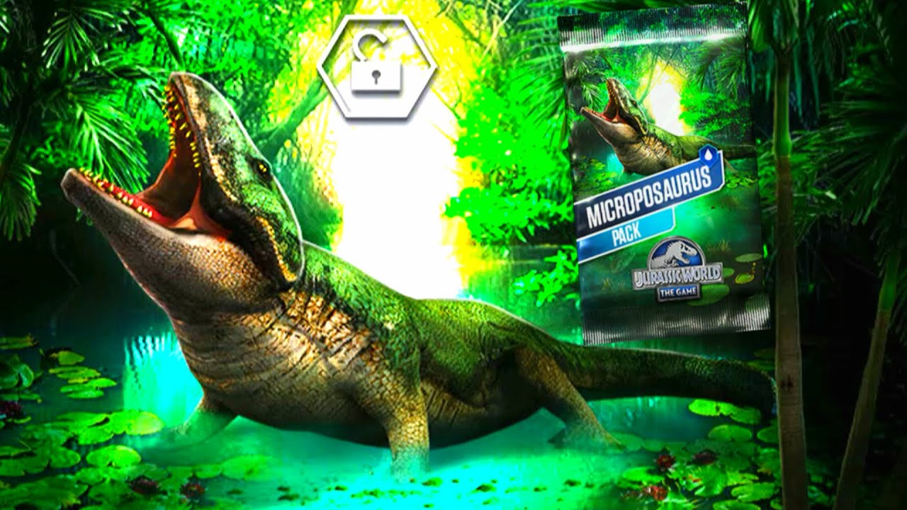 NEW UNLOCK MICROPOSAURUS TODAY | JURASSIC WORLD THE GAME - YouTube