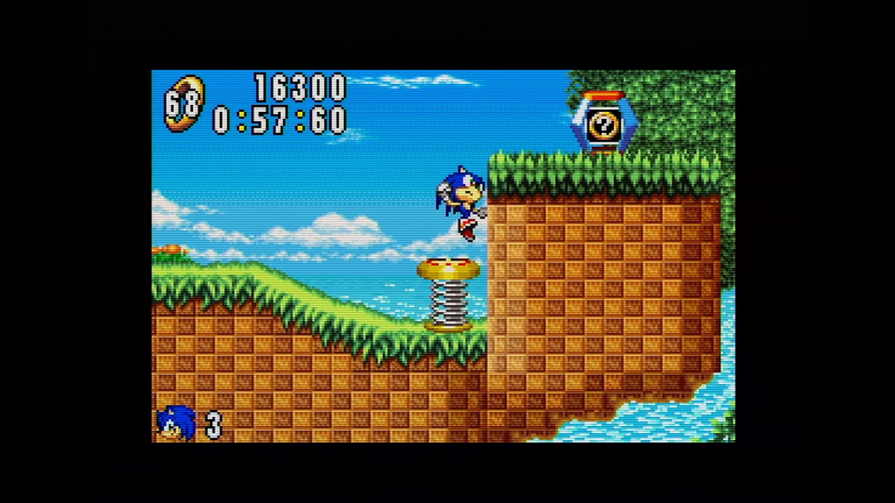 OSSC + GameCube + Game Boy Interface, direct line5x (scanlines 12% ...